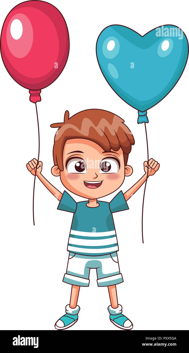 Childrens birthday party celebration Stock Vector Images - Alamy