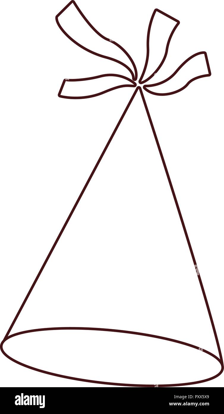 Birthday hat cartoon Stock Vector Image & Art - Alamy