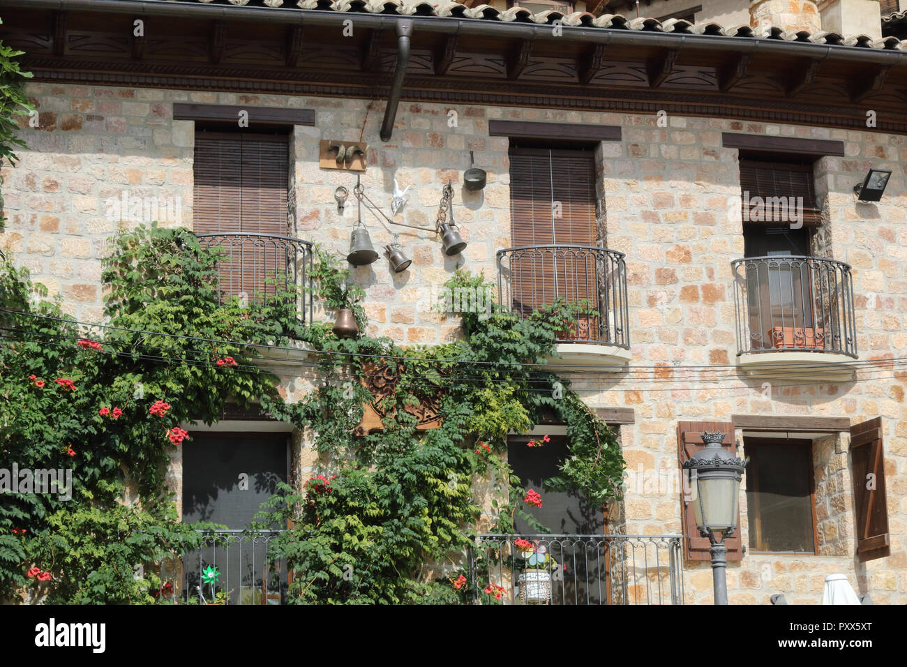 Spanish window wrought iron balcony hi-res stock photography and images ...