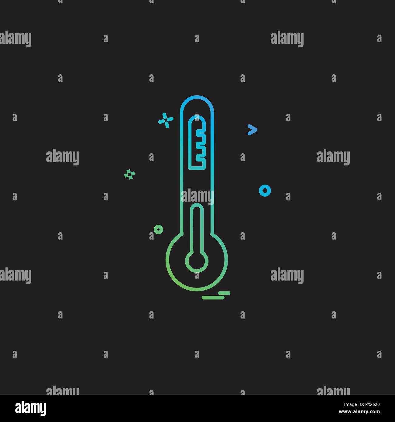 Thermometer icon design vector Stock Vector Image & Art - Alamy