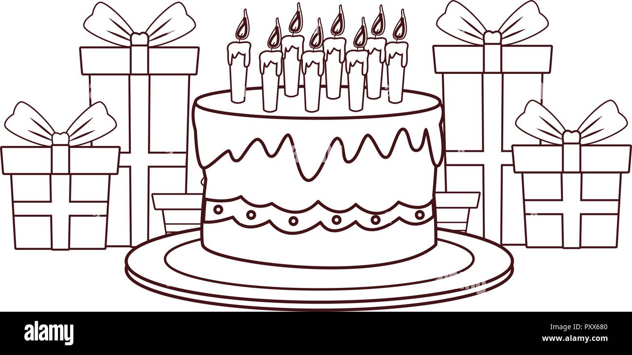 Happy birthday cartoons Stock Vector Image & Art - Alamy