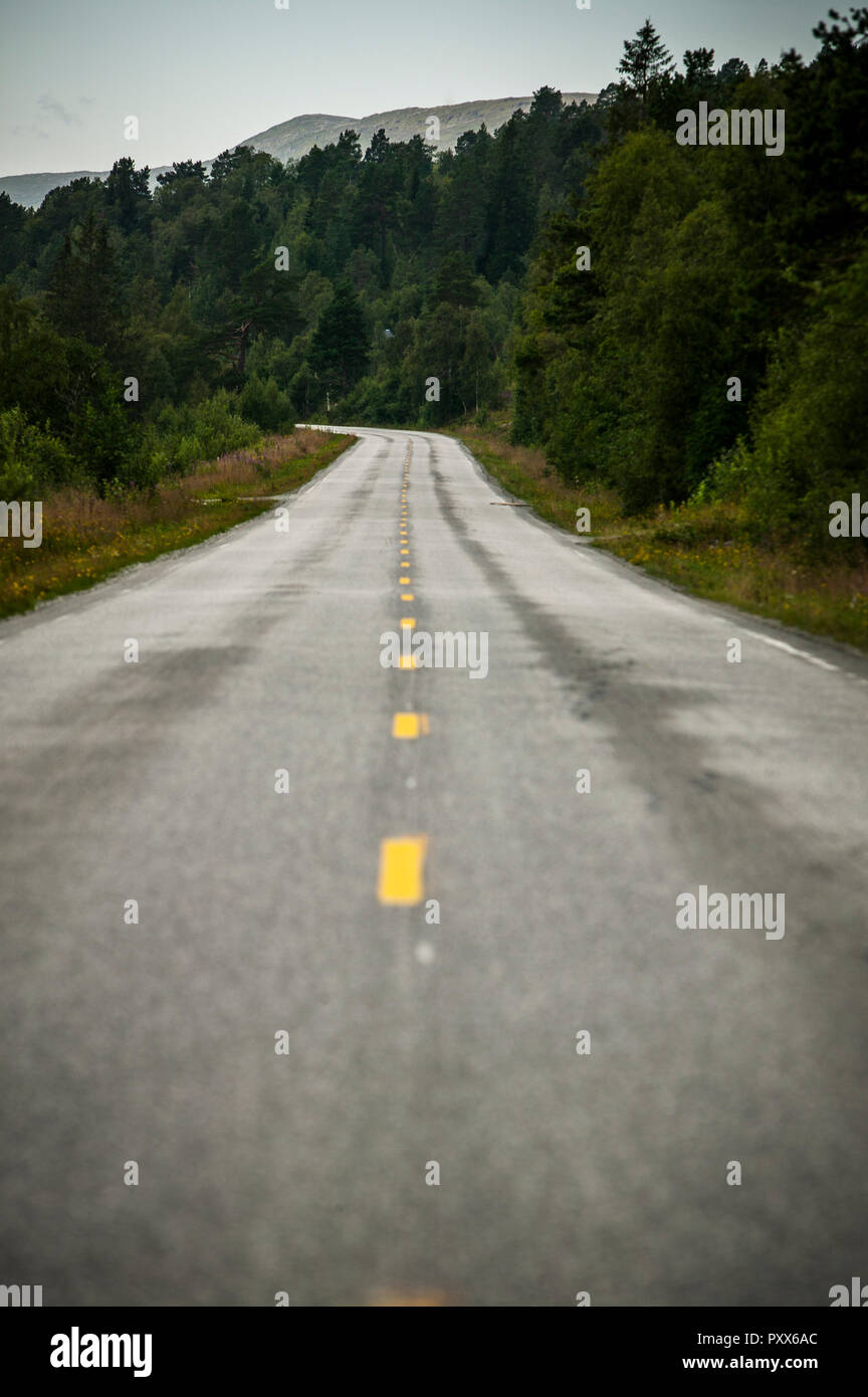 Empty road with no vehicles hi-res stock photography and images - Alamy