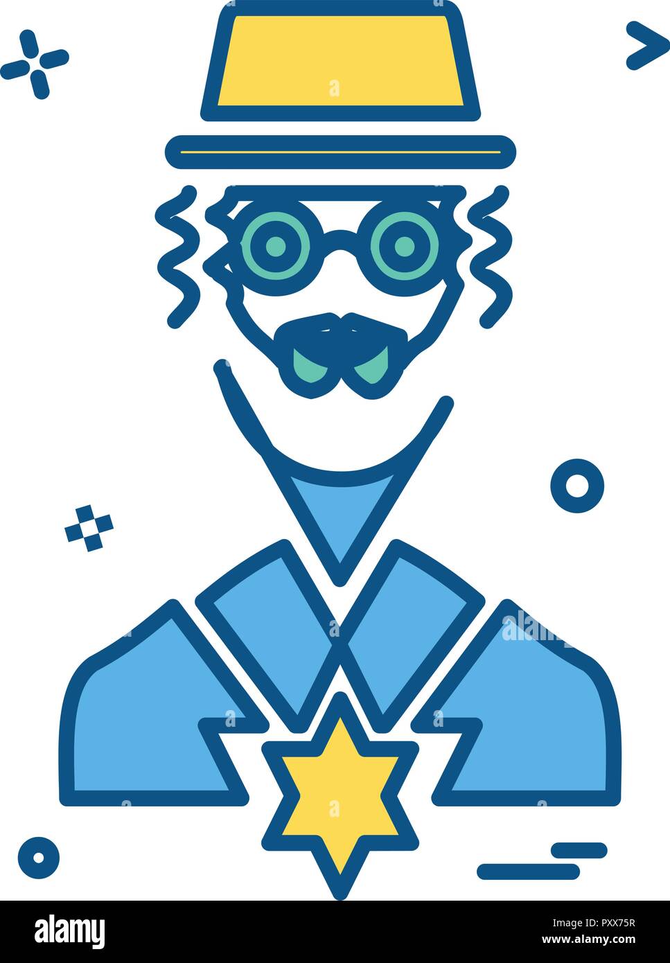 jewish icon design vector Stock Vector Image & Art - Alamy