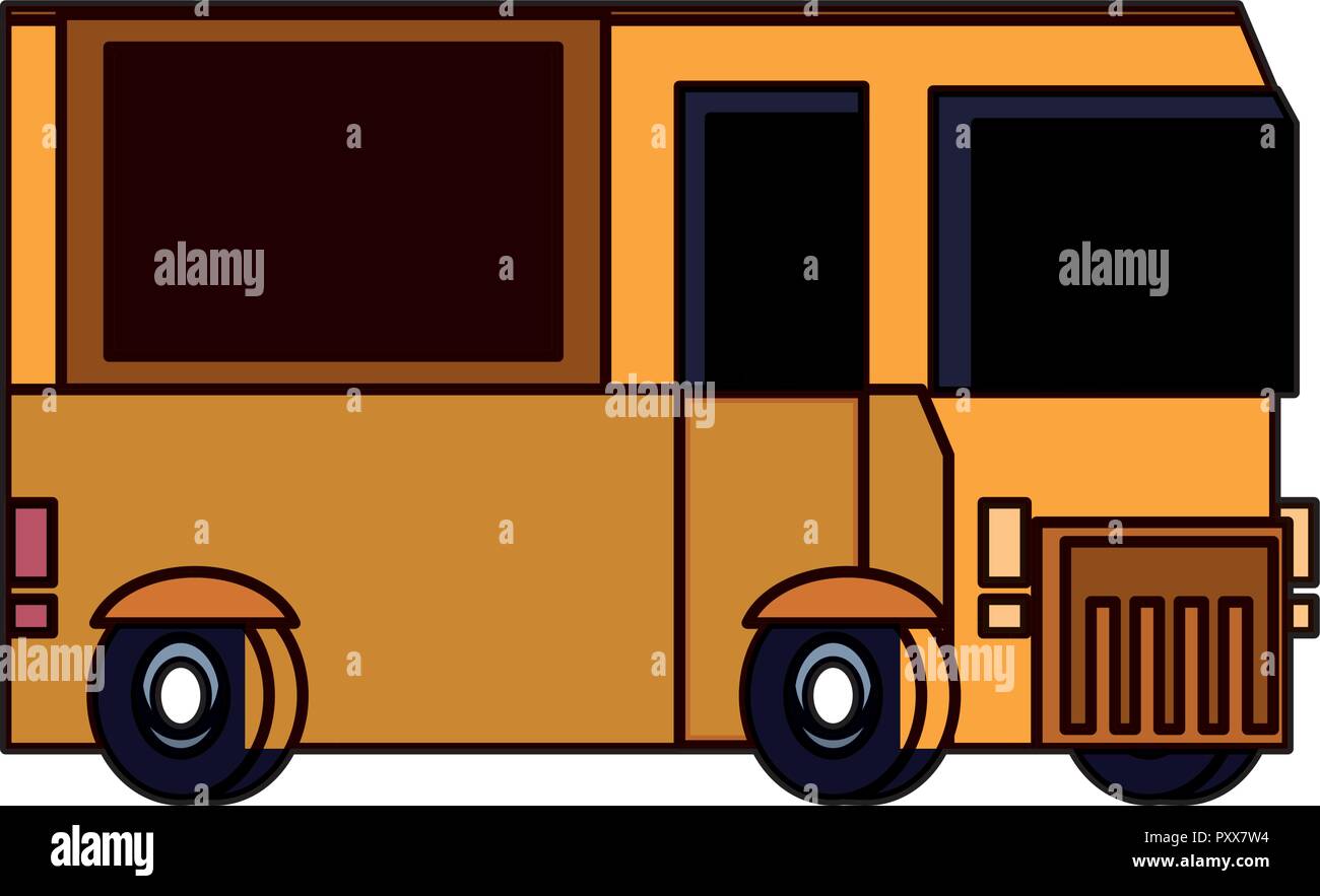 Bus pixel Stock Vector Images - Alamy