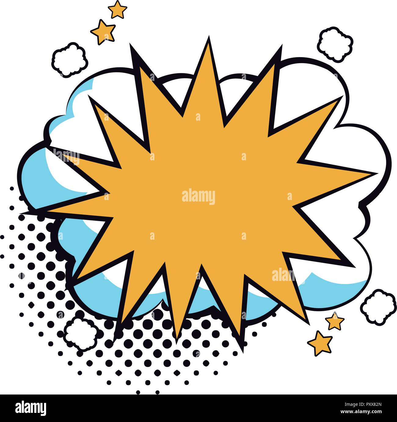 Pop art bubble Stock Vector Image & Art - Alamy