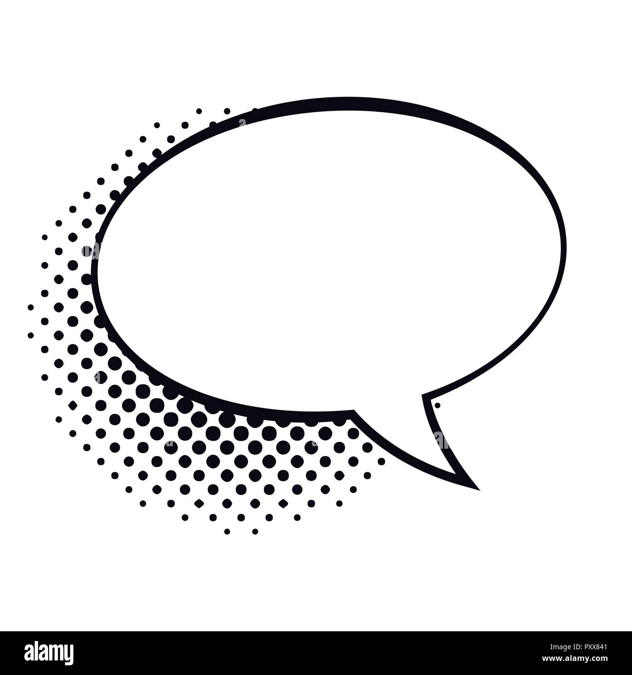 Pop art speech bubble Stock Vector Image & Art - Alamy