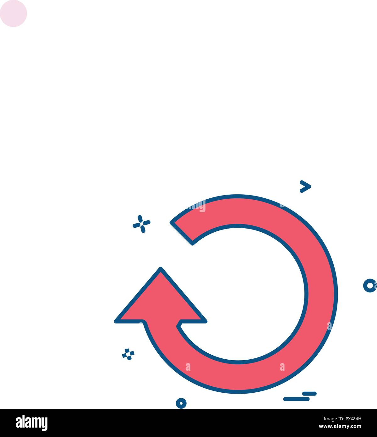 refresh restart icon vector design Stock Vector Image & Art - Alamy