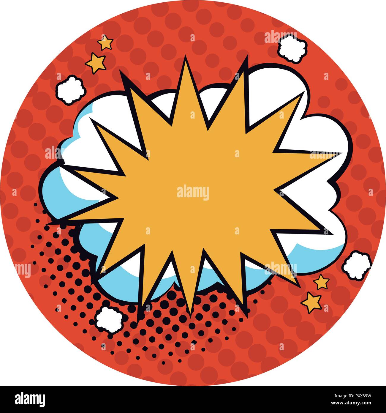 Pop art bubble Stock Vector Image & Art - Alamy