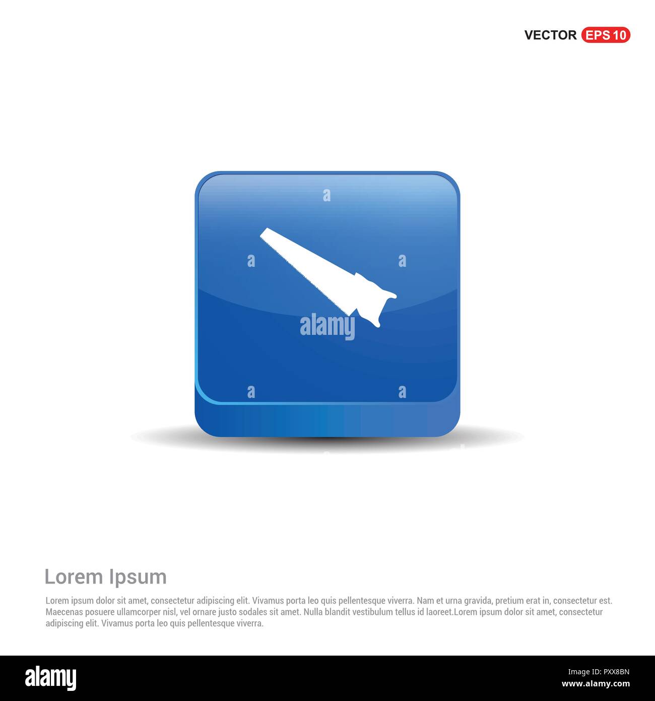 Sw Icon - 3d Blue Button Stock Vector Image & Art - Alamy