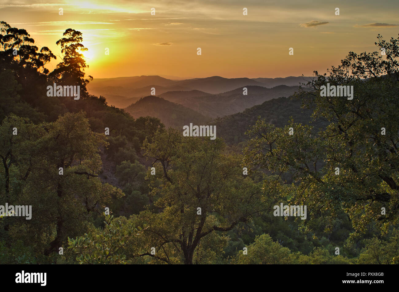 View from Barranco do Velho Village. Algarve, Portugal Stock Photo - Alamy