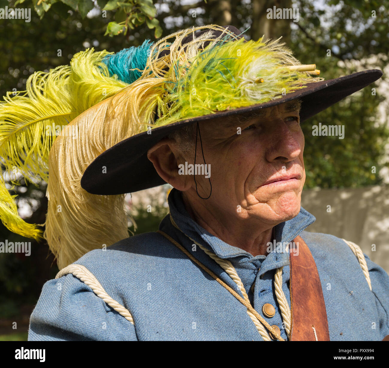 English Civil War Rifleman Stock Photo - Alamy