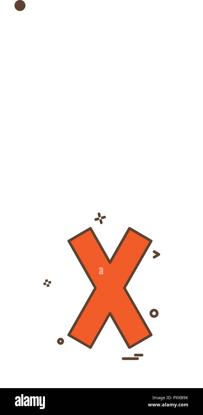 Multiply icon design vector Stock Vector Image & Art - Alamy