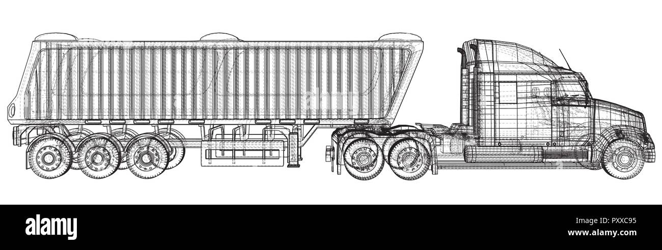 Dump truck truck lorry construction hi-res stock photography and images ...