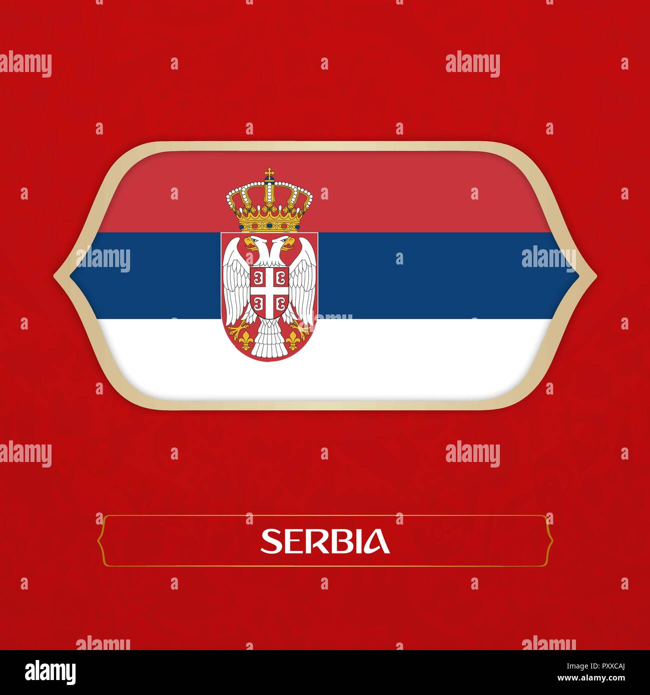 Made in serbia flag icon hi-res stock photography and images - Alamy