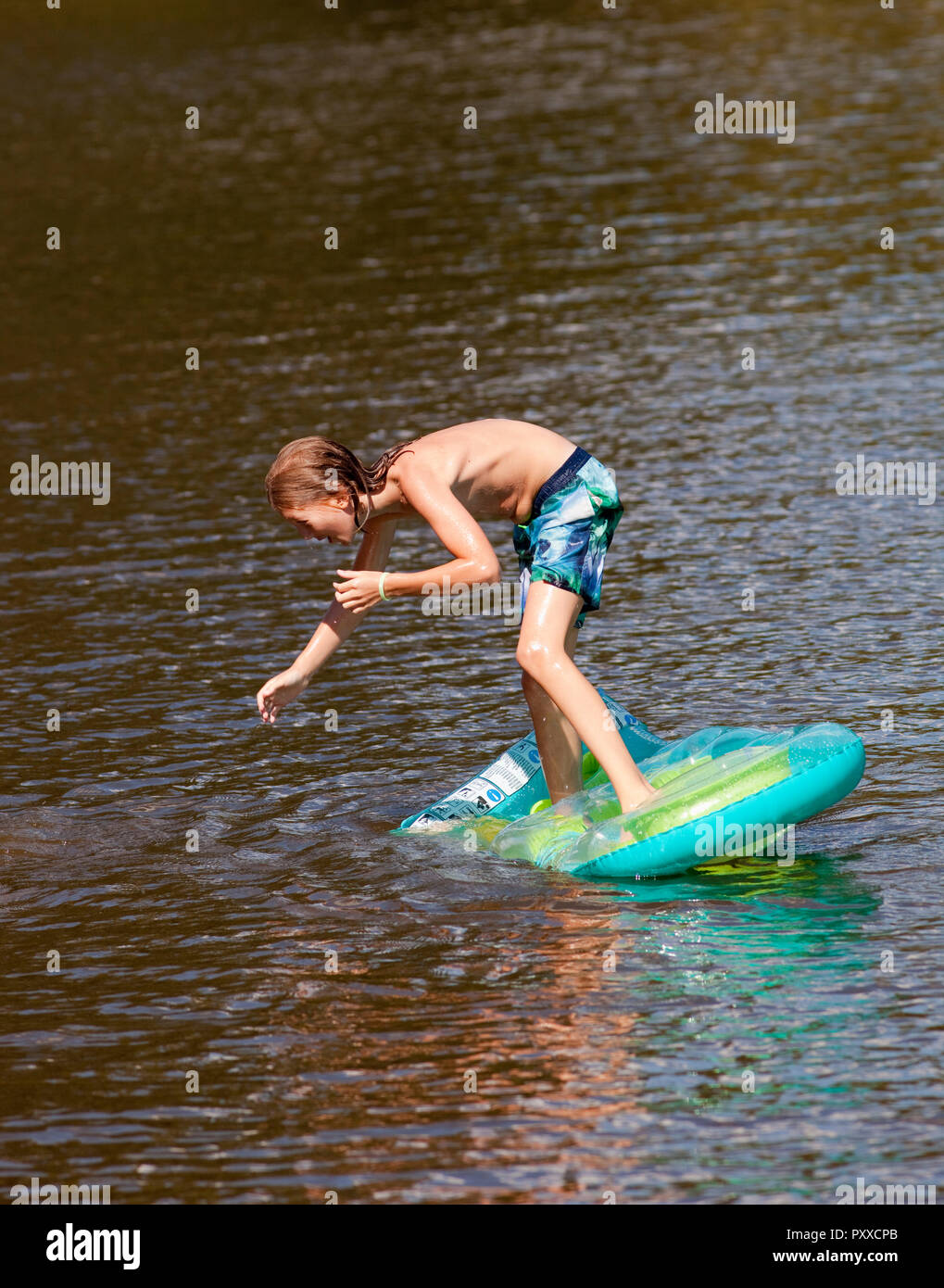Boy inflatable hi-res stock photography and images - Alamy