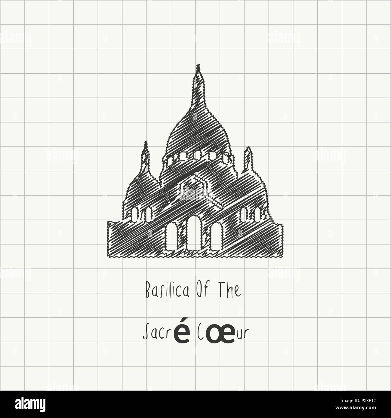 World Famous landmarks design with creative background vector Stock ...