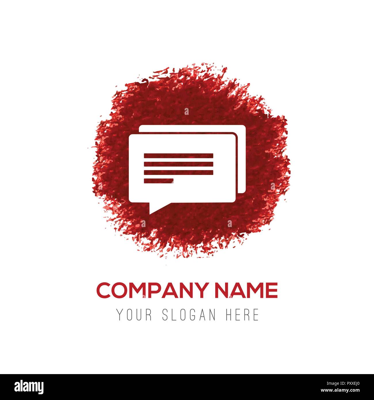 - Red WaterColor Circle Splash Stock Vector Image & Art - Alamy