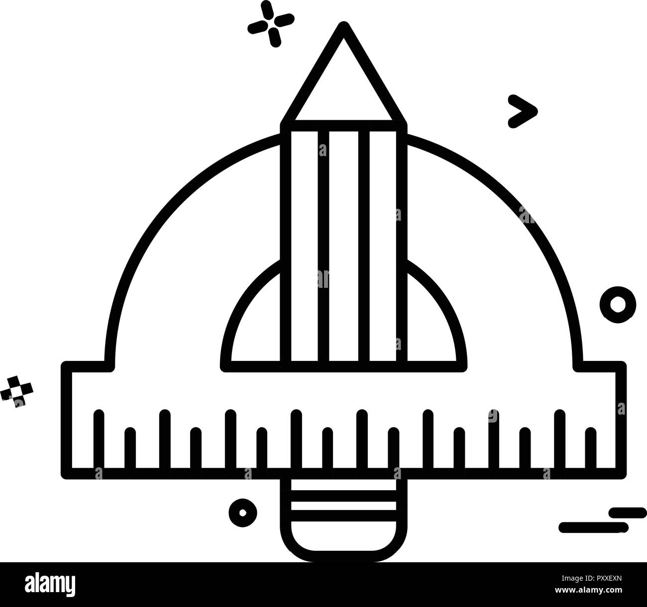 Geometry scale icon design vector Stock Vector Image & Art - Alamy