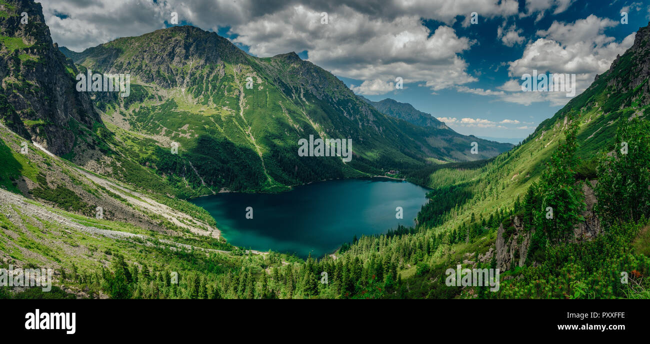 Beautiful turquoise alpine lake hi-res stock photography and images - Alamy