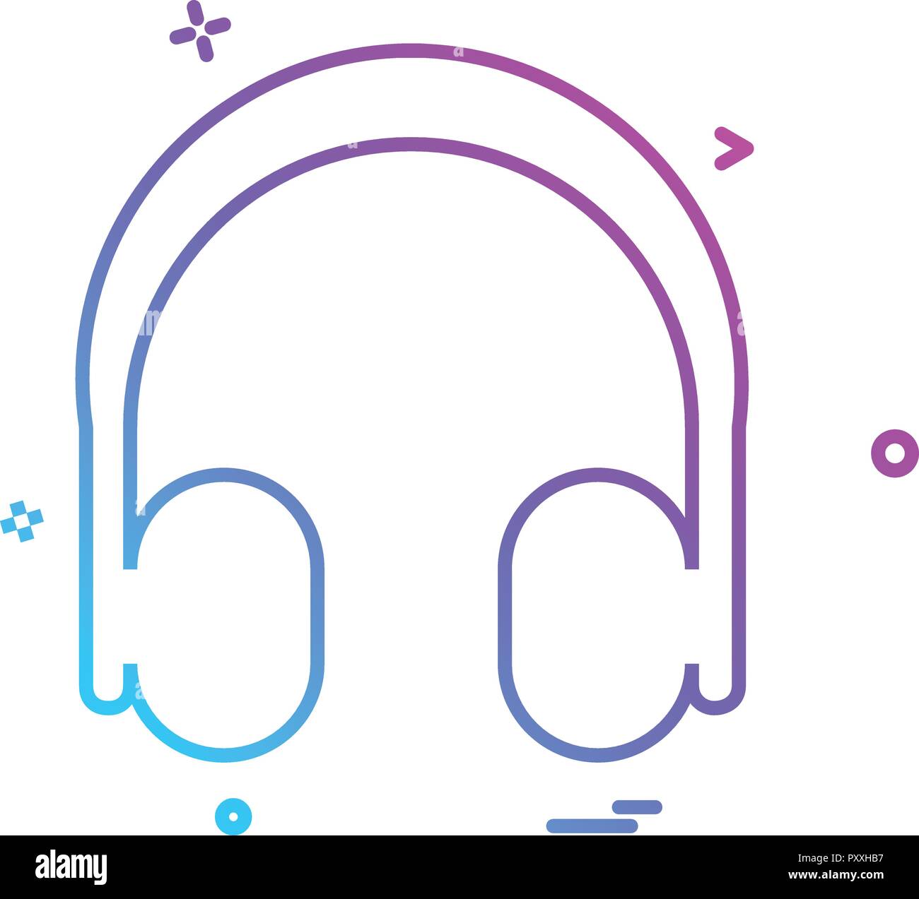 Music icon design vector Stock Vector Image & Art - Alamy