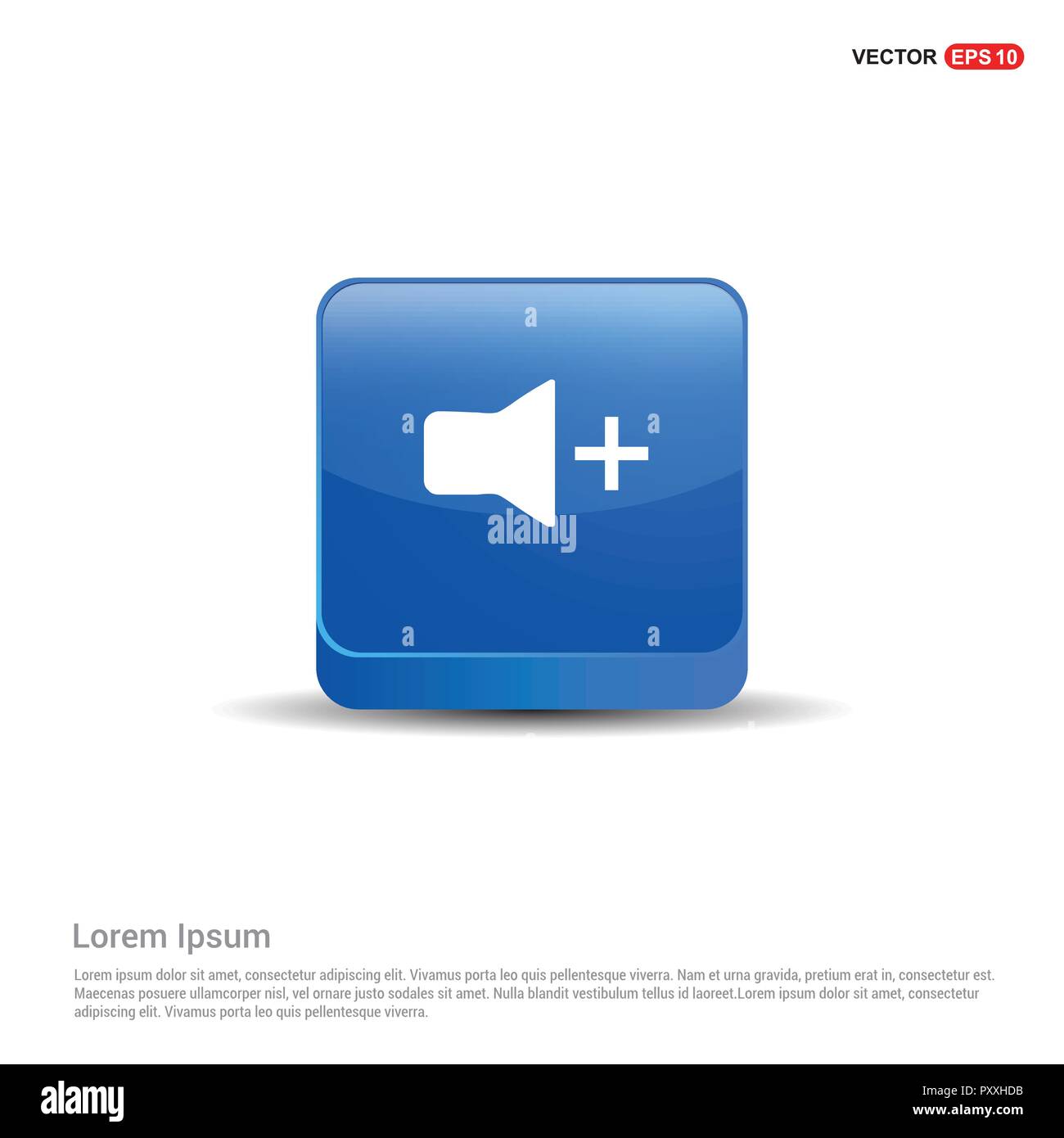 Sound Volume Icon 3d Blue Button Stock Vector Image Art Alamy sound-volume-icon-3d-blue-button-stock-vector-image-art-alamy