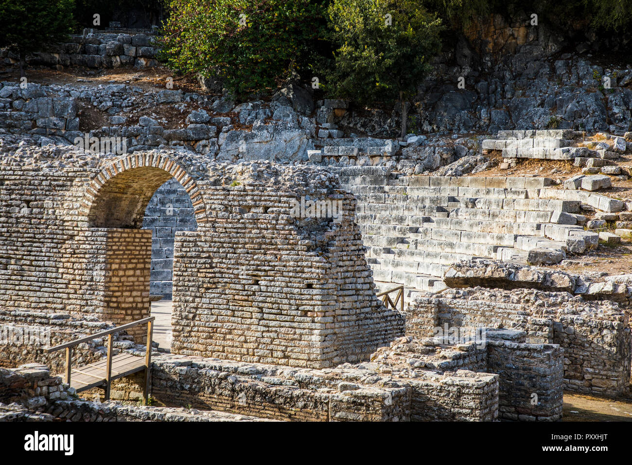 Anciemt Town of Butrint, Albania, Europe Stock Photo - Alamy