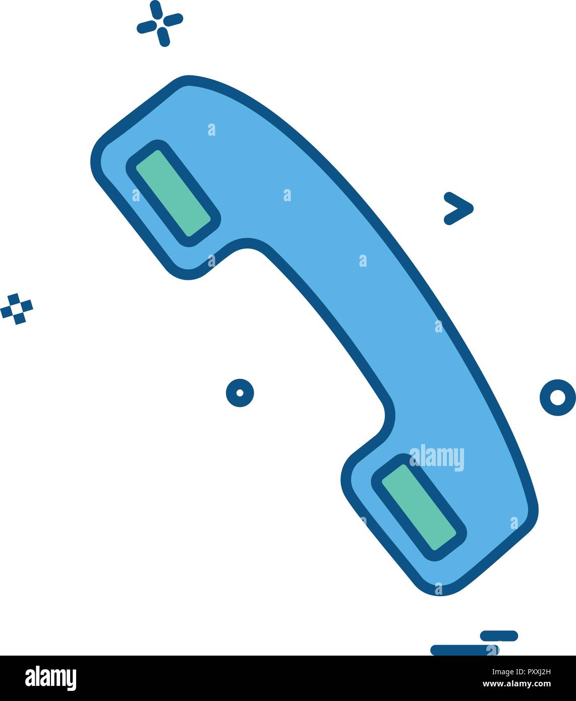 Call icon design vector Stock Vector Image & Art - Alamy