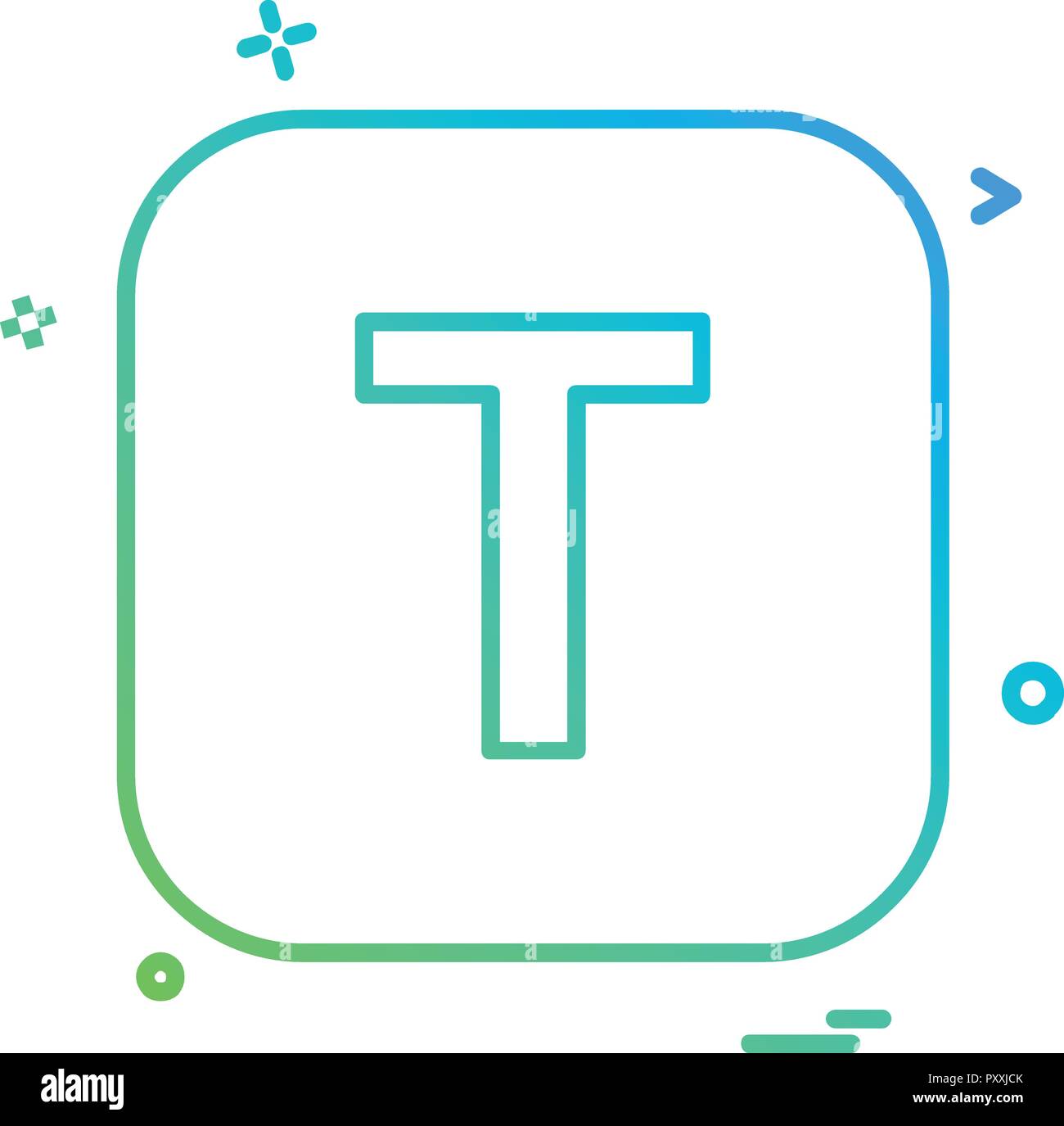 English Alphabets icon design vector Stock Vector Image & Art - Alamy