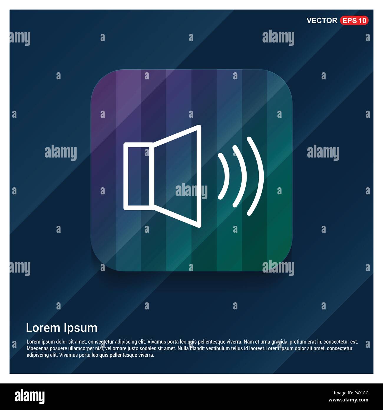 Sound volume icon Stock Vector Image & Art - Alamy