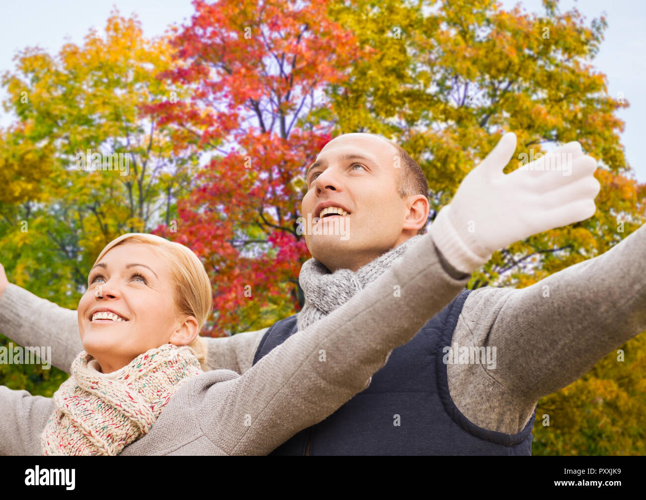 Spreading hands hi-res stock photography and images - Alamy