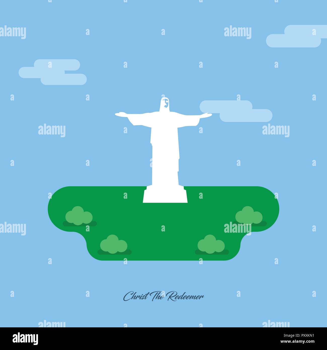 World Famous monuments and landmarks design with light blue background ...
