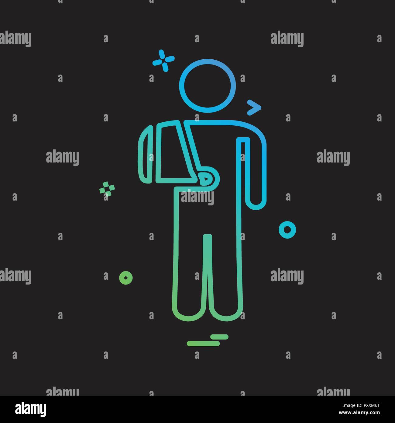 Patient icon design vector Stock Vector Image & Art - Alamy