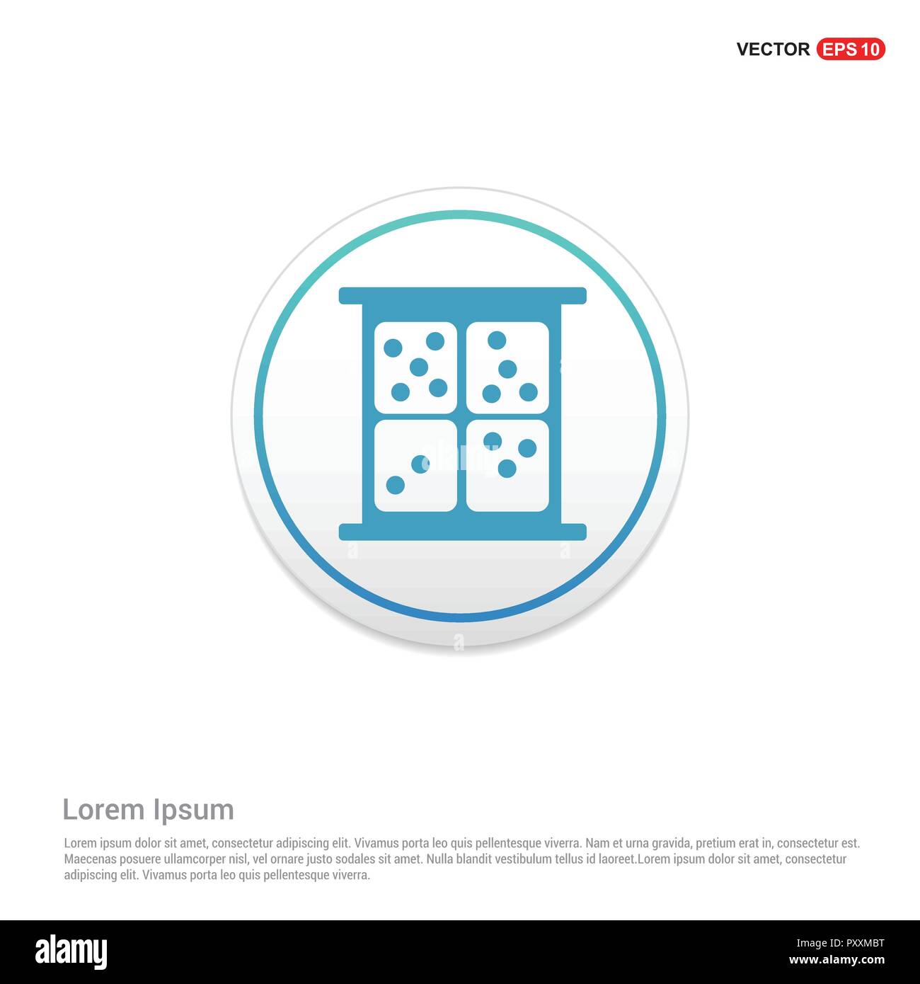 dice Icon Hexa White Background icon template - Free vector icon Stock ... dice Icon Hexa White Background icon template - Free vector icon Stock ...