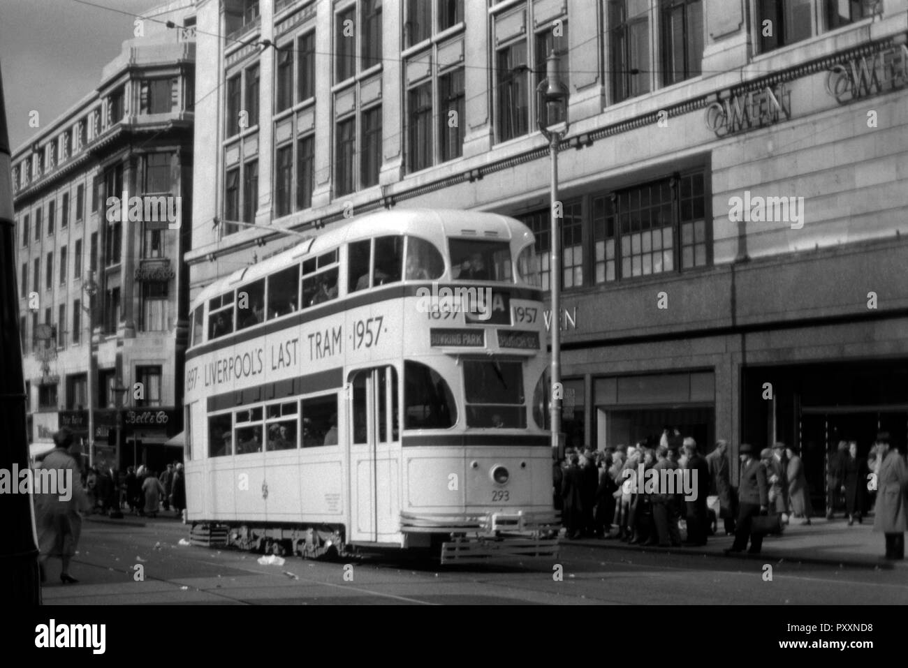 Liverpool tram hi-res stock photography and images - Alamy
