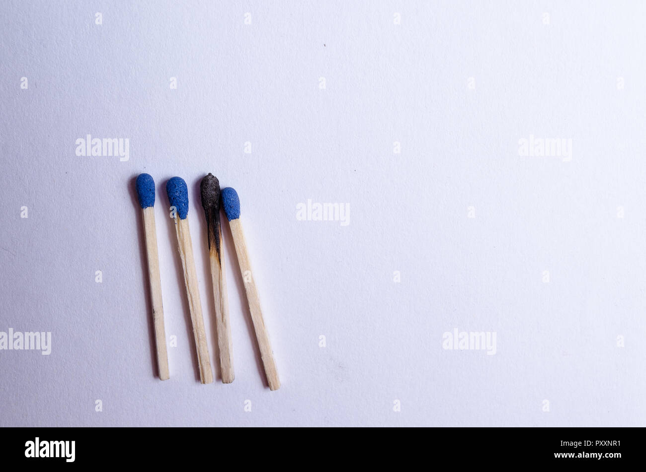 Burnt match smoke isolated on hi-res stock photography and images - Alamy