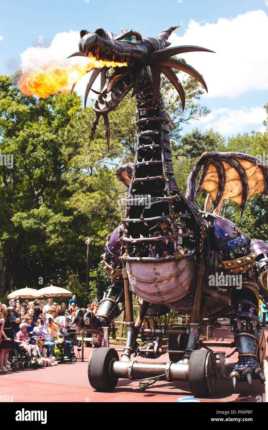 Disney World Resort - Florida - The Magic Kingdom Stock Photo - Alamy