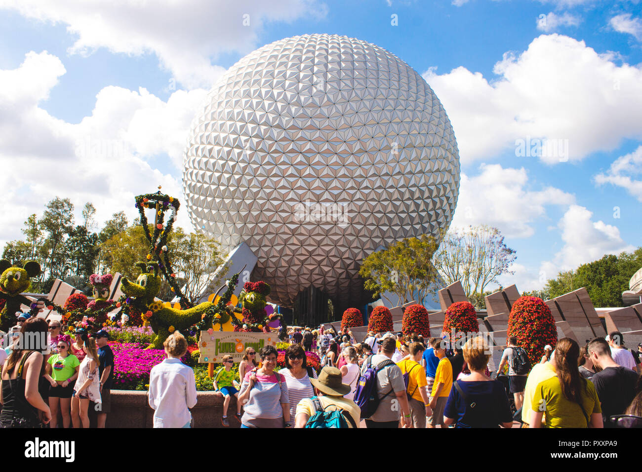 Disney World Resort - Florida - Epcot Stock Photo - Alamy