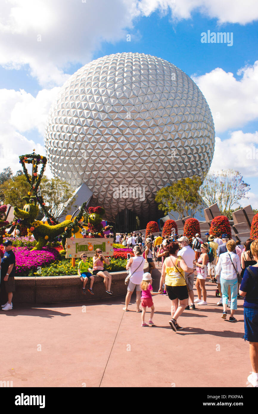 Disney World Resort - Florida - Epcot Stock Photo - Alamy
