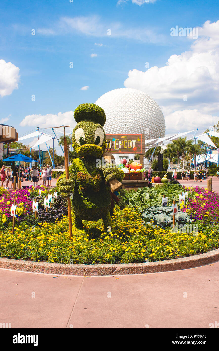 Disney World Resort - Florida - Epcot Stock Photo - Alamy