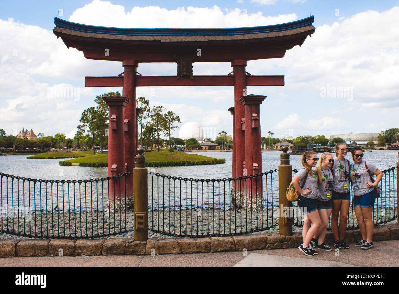 Disney World Resort - Florida - Epcot Stock Photo - Alamy