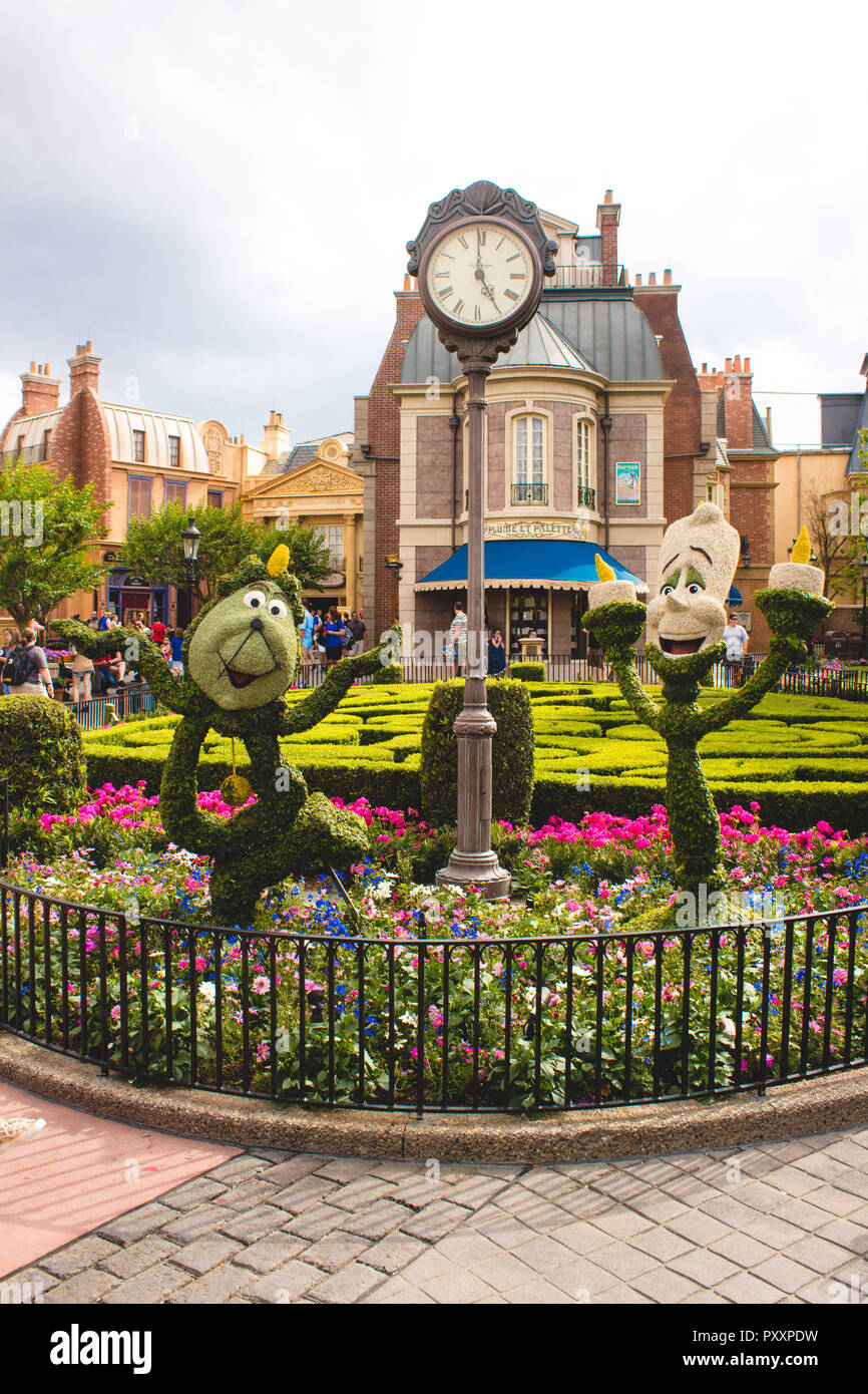 Disney World Resort - Florida - Epcot Stock Photo - Alamy