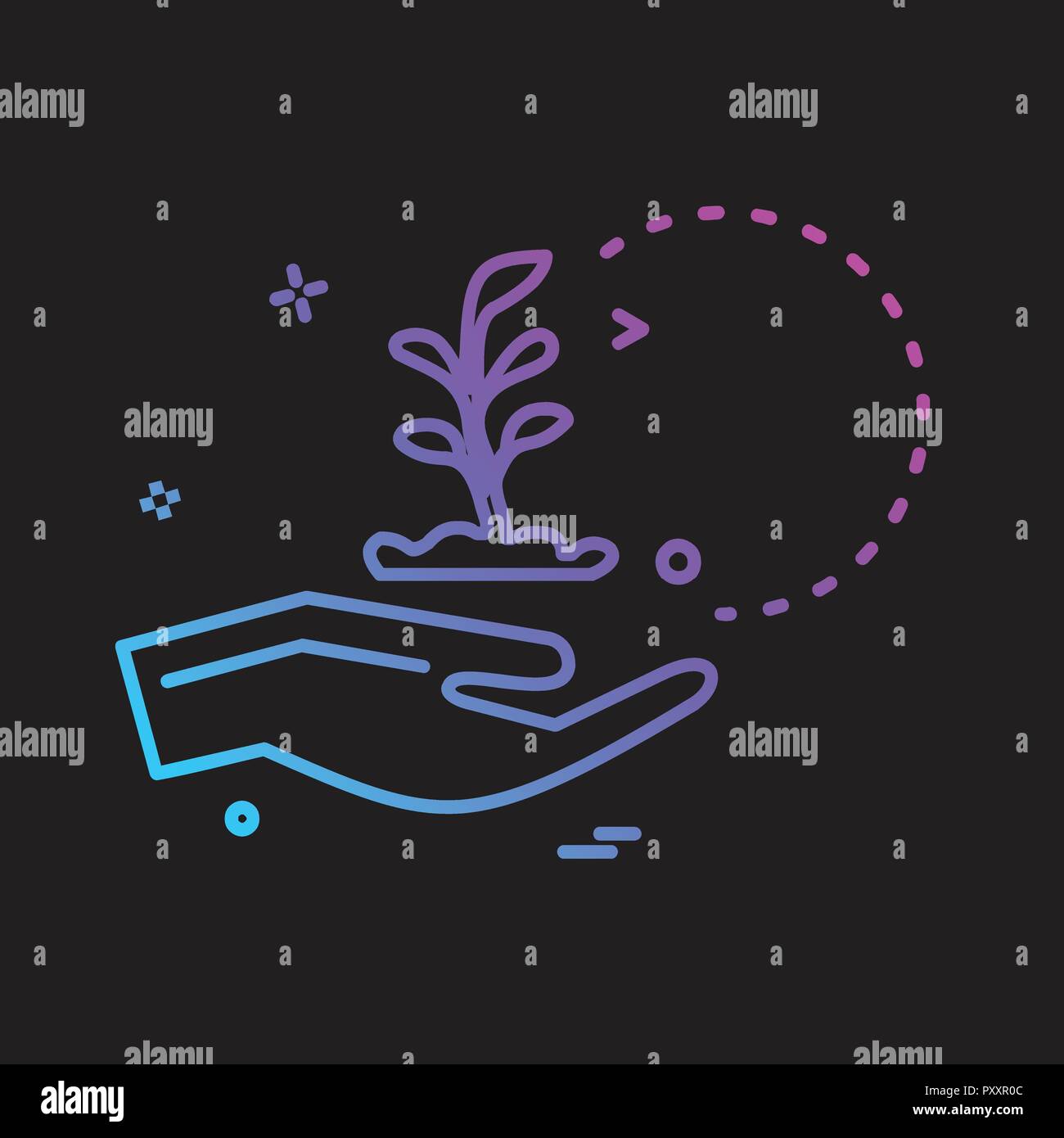 Safe hands icon design vector Stock Vector Image & Art - Alamy