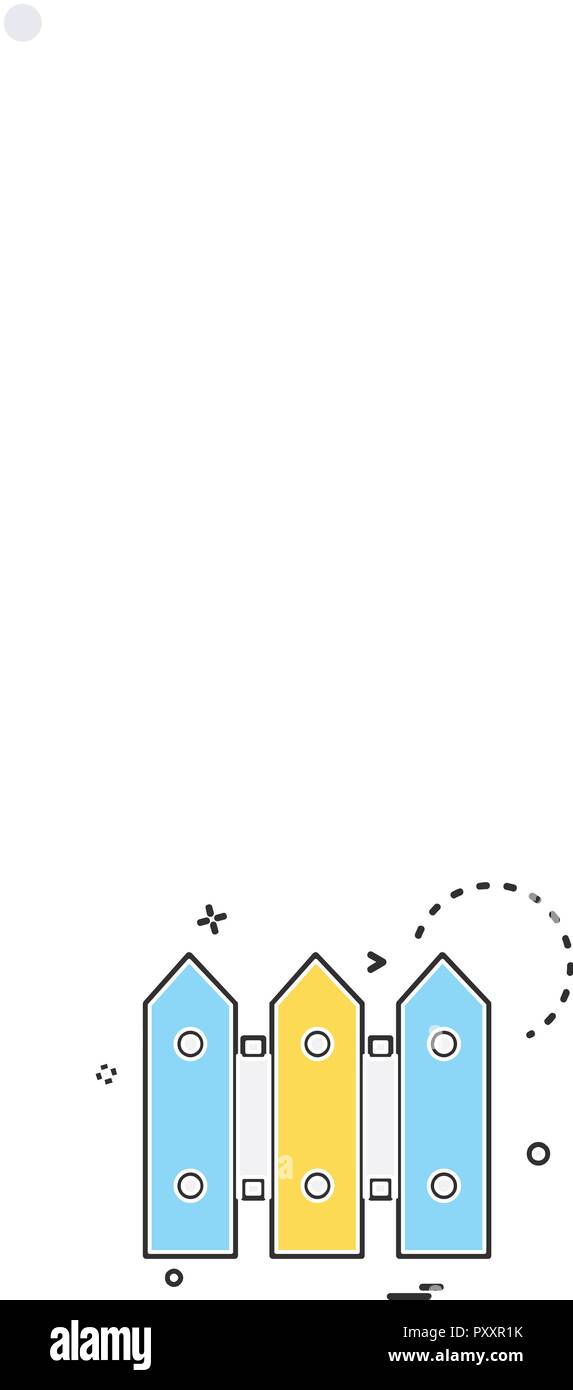 Boundry icon design vector Stock Vector Image & Art - Alamy