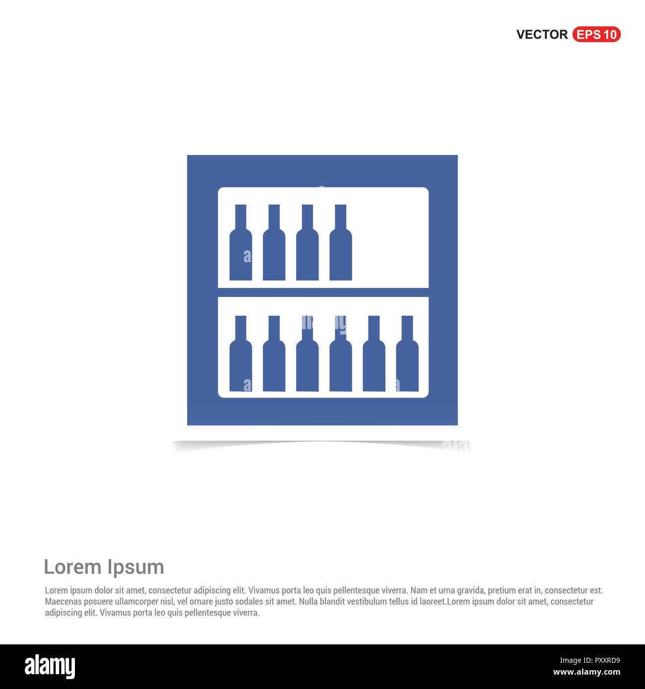 Night club alcohol bottles Cut Out Stock Images & Pictures - Alamy