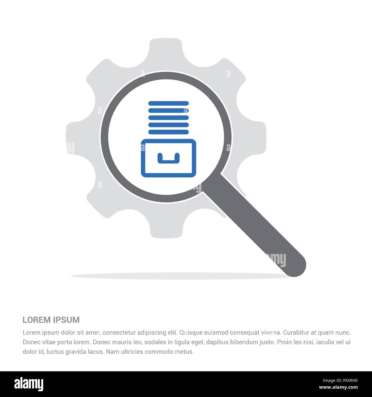 File Stack Icon - Free vector icon Stock Vector Image & Art - Alamy