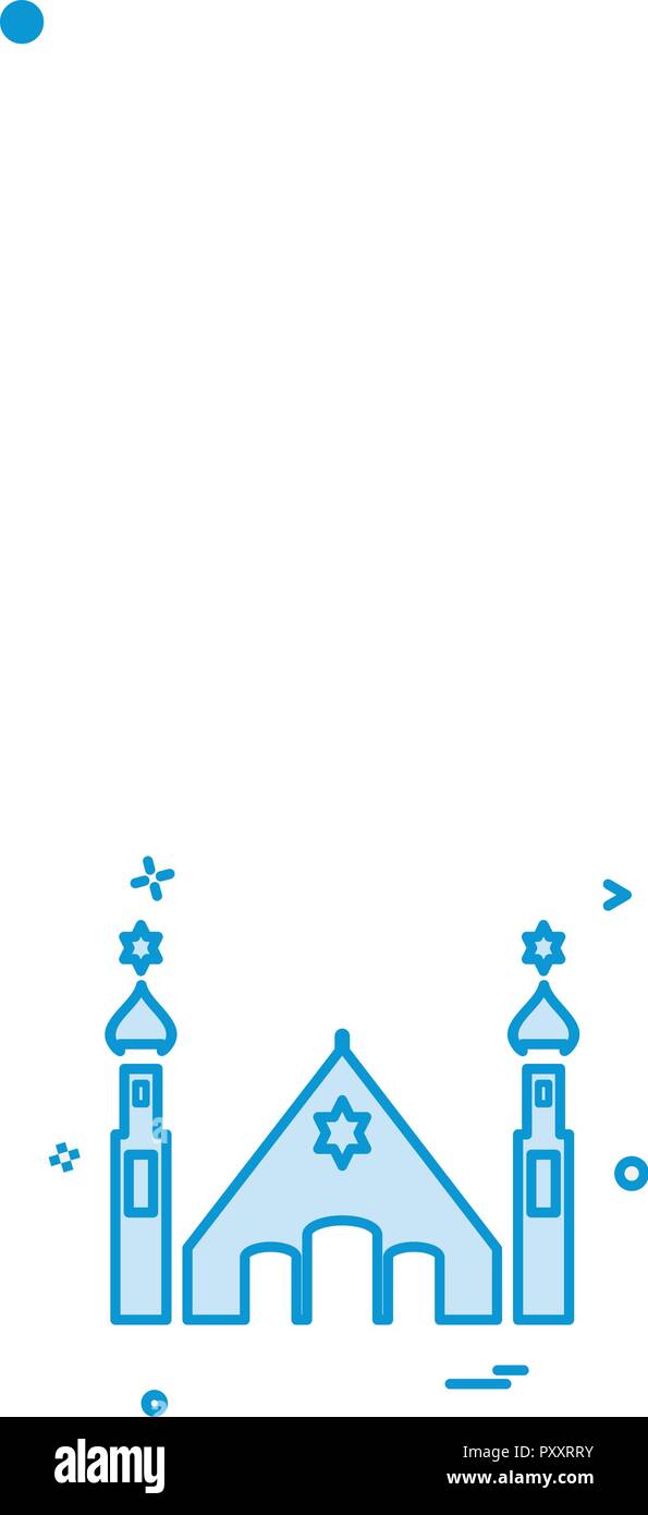 Jewish temple icon design vector Stock Vector Image & Art - Alamy