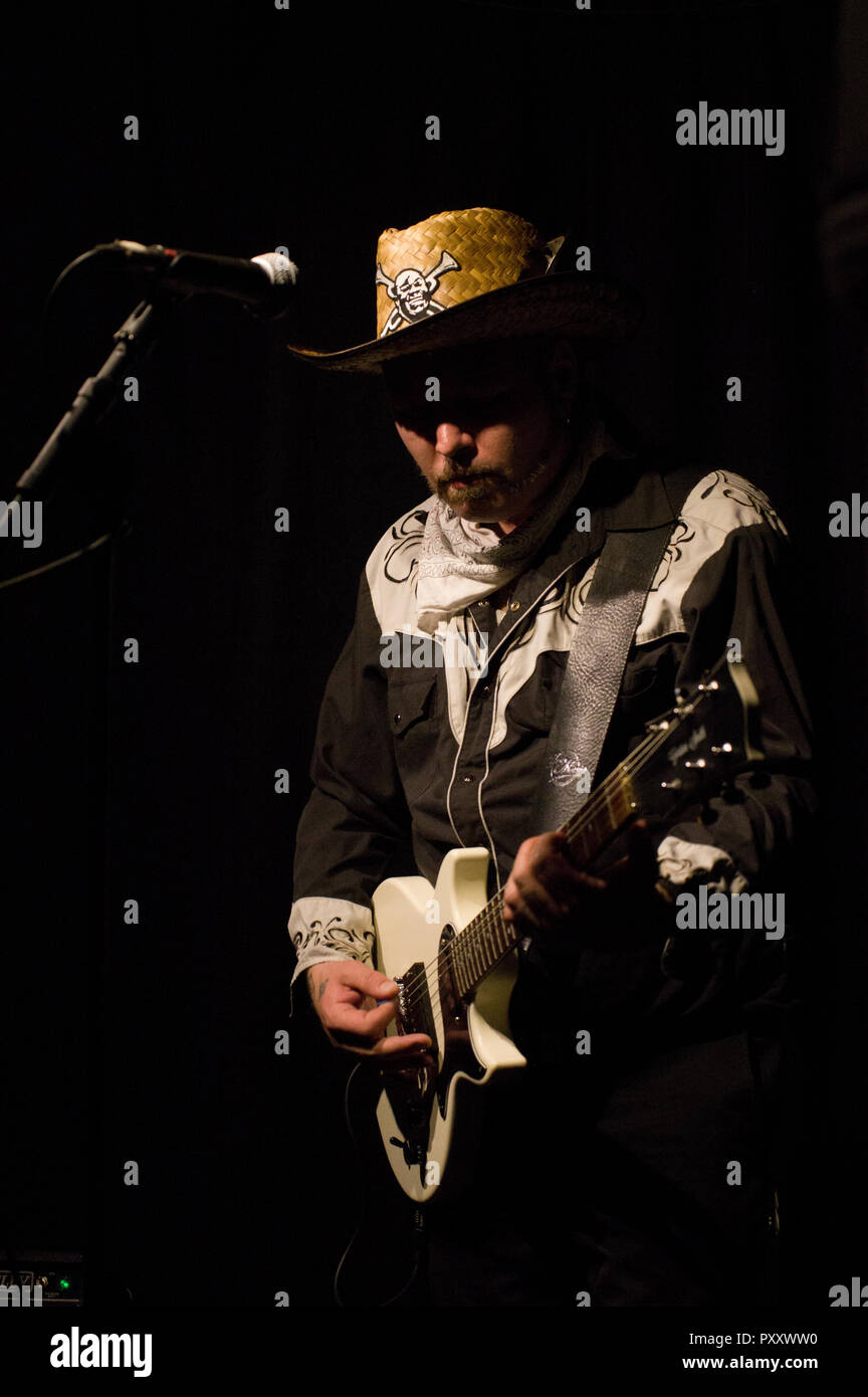 Paul Ronney Angel performing solo on guitar, vocals and kazoo at the ...