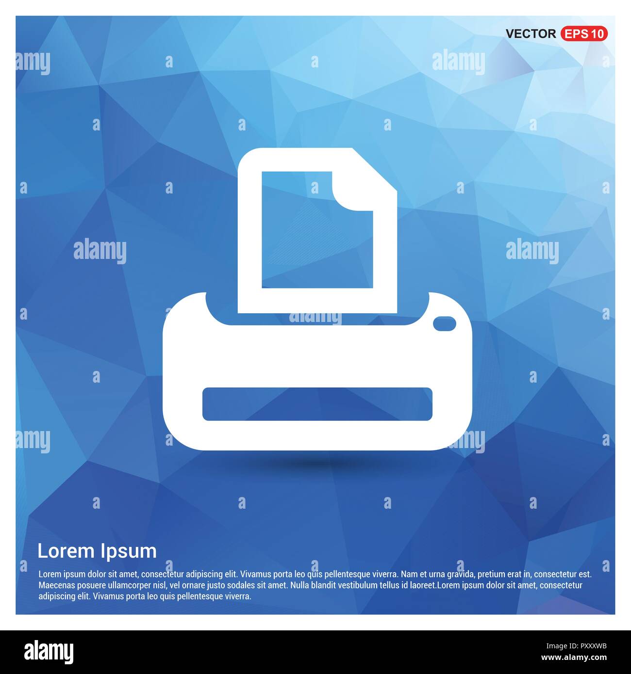 Office printer icon - Free vector icon Stock Vector Image & Art - Alamy