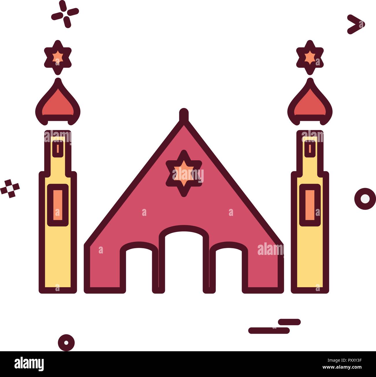 Buddhism icons black white hi-res stock photography and images - Alamy