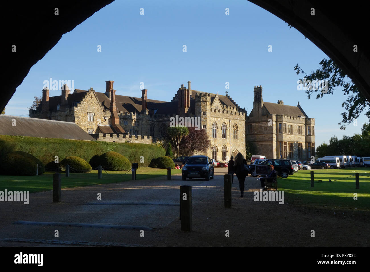 Battle Abbey School, Battle, East Sussex, United Kingdom Stock Photo ...